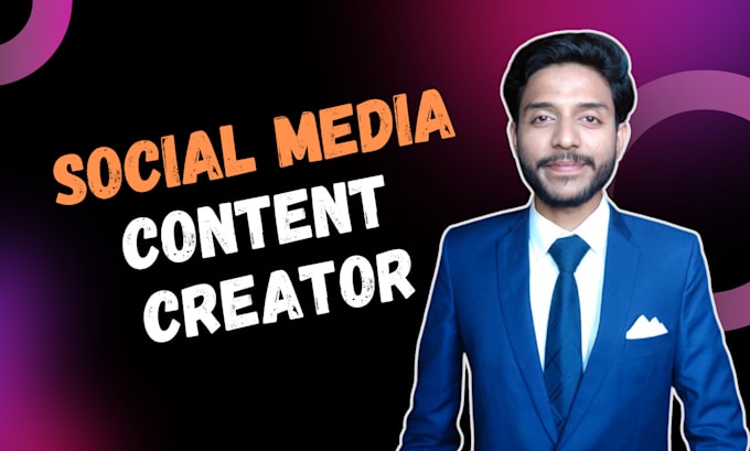 Be social media content designer facebook content instagram posts ...