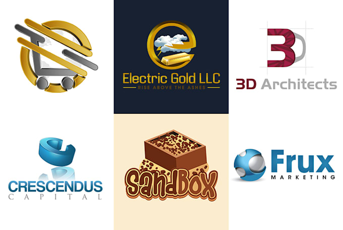 Make amazing 3d logo by Logocubic | Fiverr