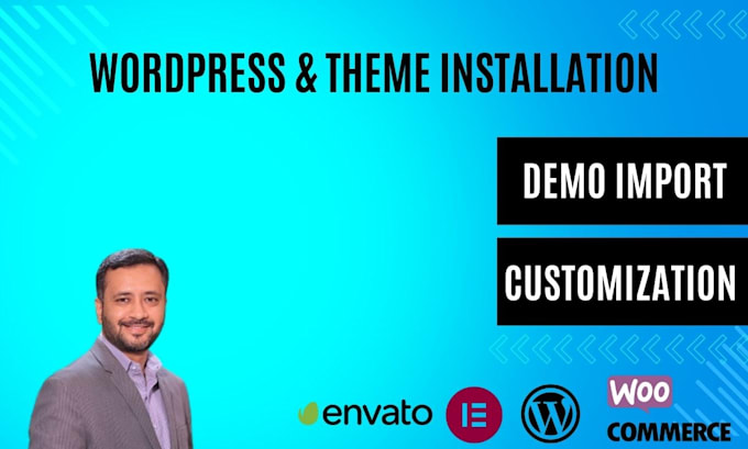 Install wordpress, theme setup, demo import, customization by Ravirajce ... Install wordpress, theme setup, demo import, customization by Ravirajce ...