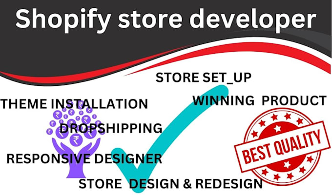 Build a strong shopify developer store,shopify store by Johnson___098 ...