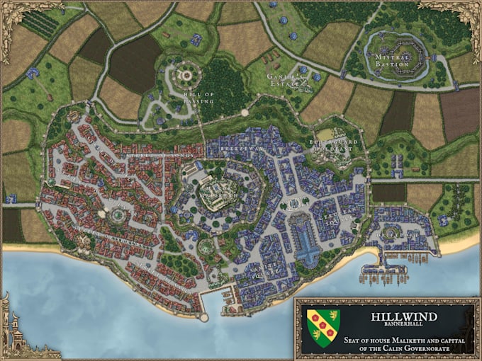Design and create custom fantasy city and world maps by Manfromthere ...