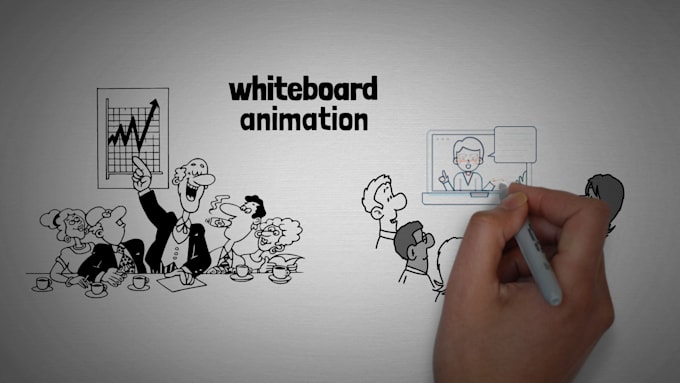 Create whiteboard animation doodle explainer video by Kashifchanna226 | Fiverr