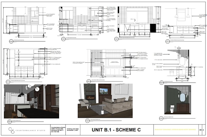 Make 2d shop drawings and plans of your house and office by ...