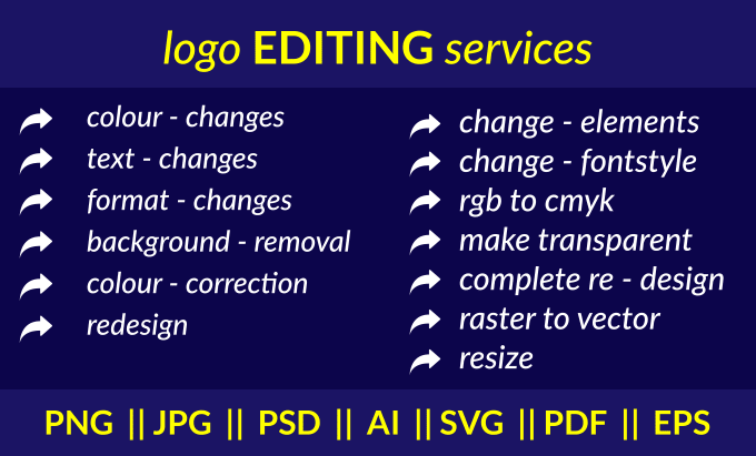 Fix, upgrade, revamp, update, modify, edit, recreate, and redesign logo ...