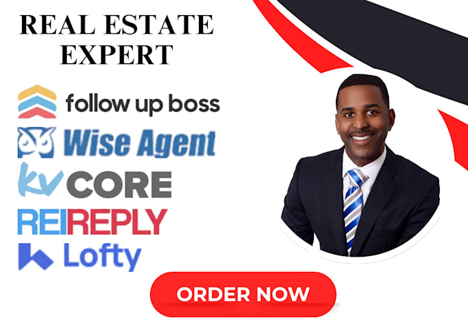 Set up kvcore, rei reply, lofty, follow up boss, liondesk, lofty crm, boldtrail by Dan_digit1 ...