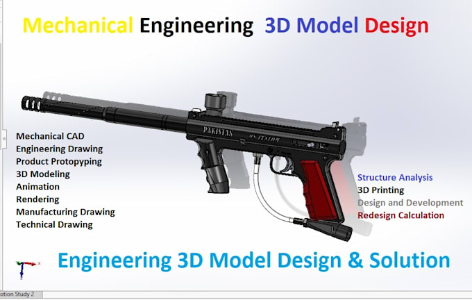 Shape mechanical engineering 3d model design drawing with solidworks by Design_man2022 | Fiverr