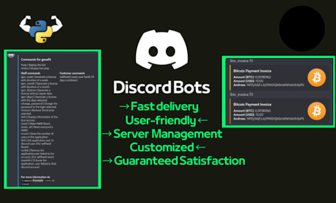 Create a custom discord bot for your server by Web_gurum | Fiverr