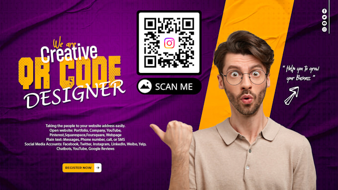 Create professional qr code design for your website or any link by ...