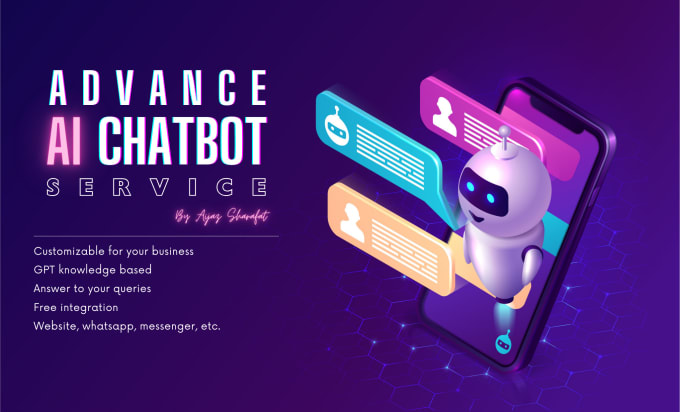 Create custom ai chatbot by Aijaz_sharafat | Fiverr