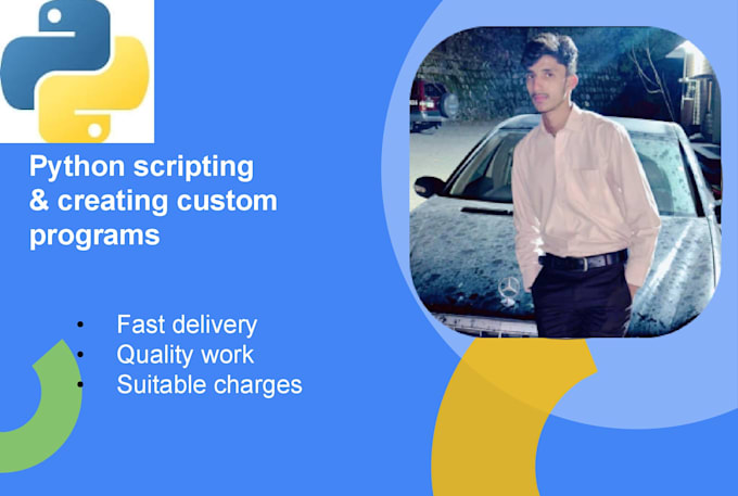 Create custom python program by Saad_abdullah72 | Fiverr