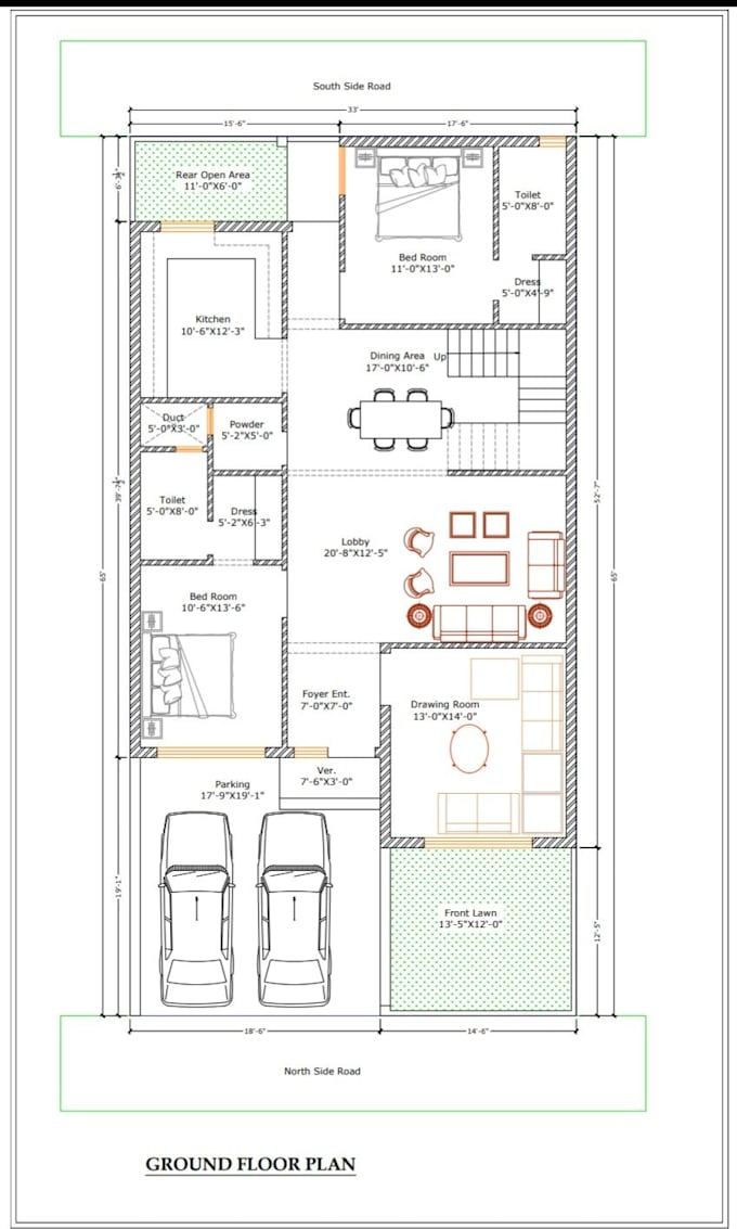 Do floor plans with detailing and provide pdf by Ramkumarc160 | Fiverr