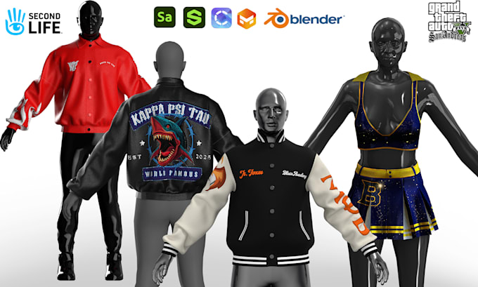 Create professional clo 3d fashion designs and tech packs by Mohibulfdt ...