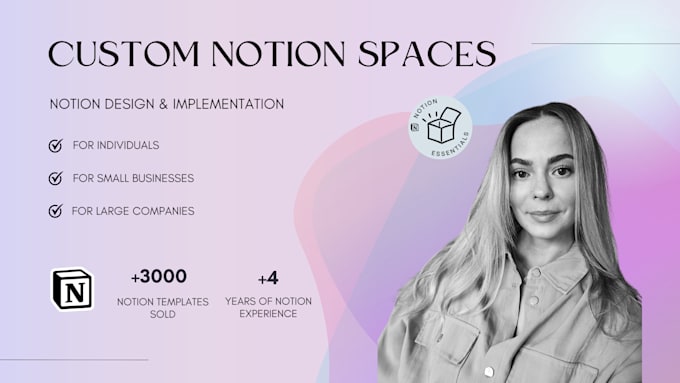 Design and build easy to use, and aesthetic notion pages by Kaisa_notion | Fiverr