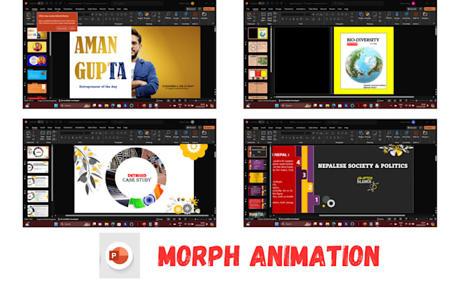Design animated powerpoint presentation slides by Real_bidhan | Fiverr