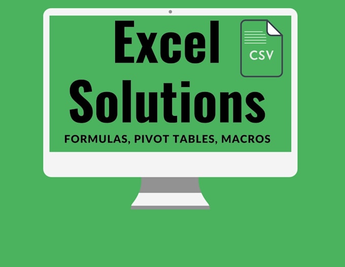 Help you with excel formulas by Sherylchp | Fiverr