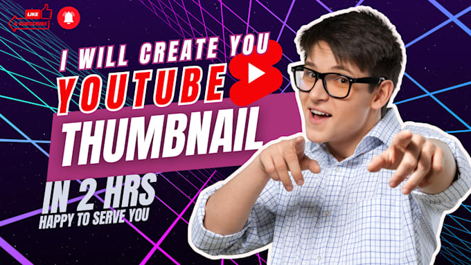 Make you a visually appealing youtube thumbnail by Akimjaymendoza | Fiverr