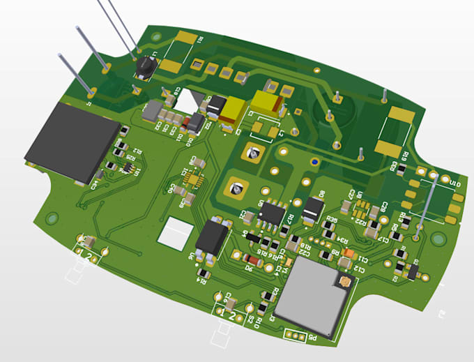 Design professional electronic schematics and pcb layouts with 3d view ...