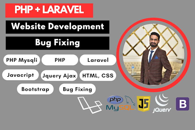 Quickly resolve php laravel bugs and develop website by Asimhameed337 | Fiverr