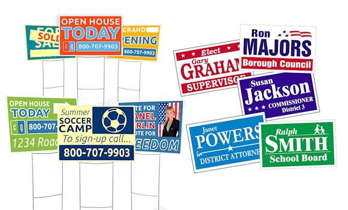 Design yard signs, street signs, signage, billboards by Sajibulrahman ...