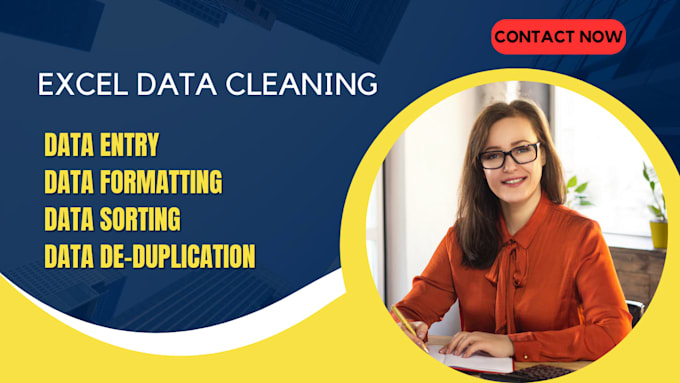 Do data cleaning, sorting, and formatting of your excel data by Sana_javaid1 | Fiverr