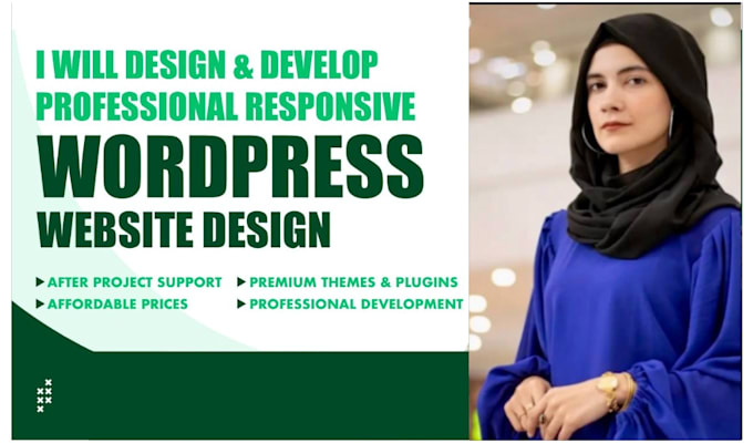 Develop responsive and professional wordpress website design by Rizwananwar216 | Fiverr