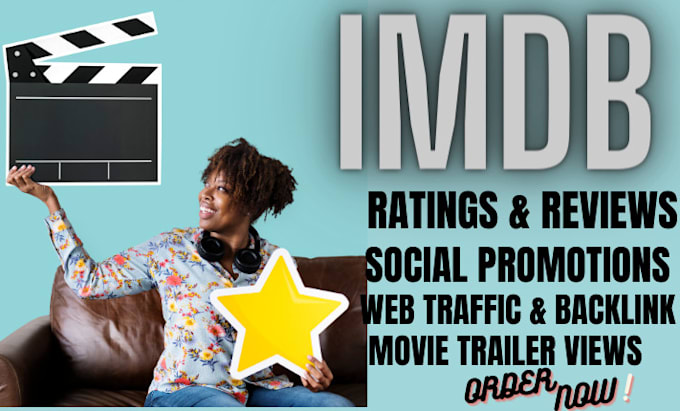 Organically boost imdb profile, movie trailer, and star meter ranking ...