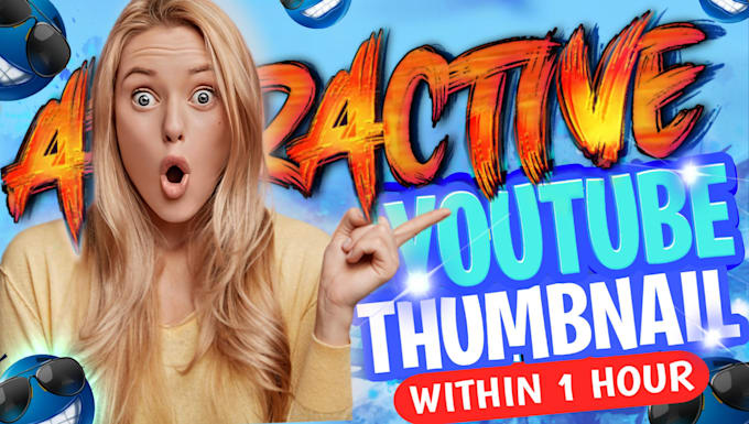 Design attractive eye catchy youtube thumbnail by Mumt5566 | Fiverr