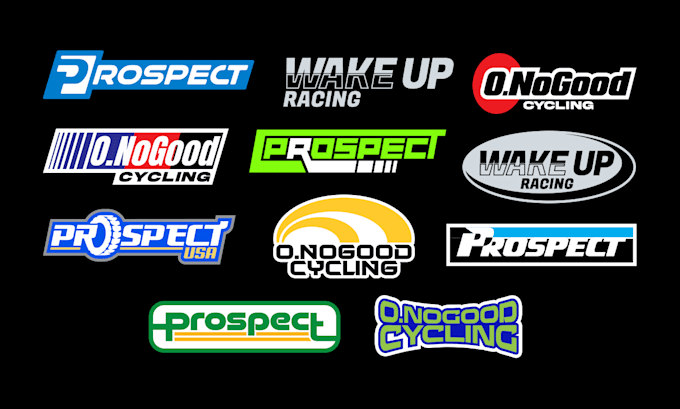 Create custom racing logo design by Popuprecord | Fiverr