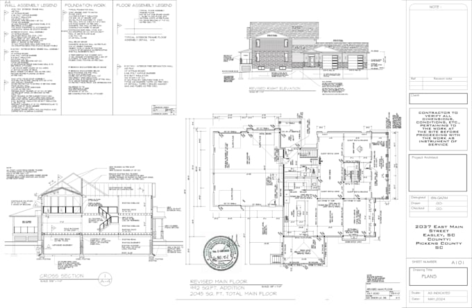 Make permit drawings for home addition and renovation by D4eyezstudio ...