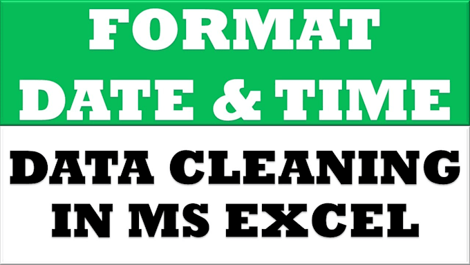 Clean and format excel data by Pranju__ | Fiverr