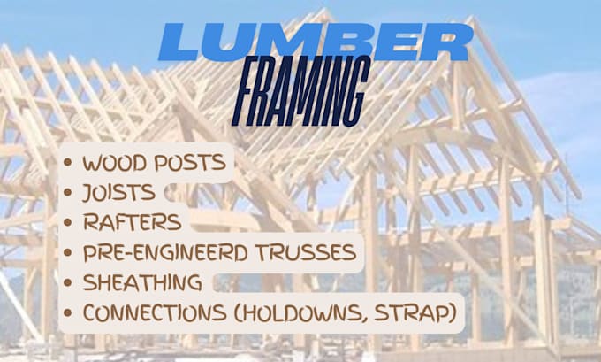 Do wood framing, lumber takeoff and cost estimation by Prime_estimator | Fiverr