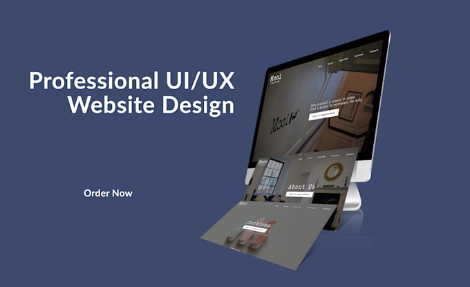 Design your website ui ux mockups using figma by Bfordham13 | Fiverr