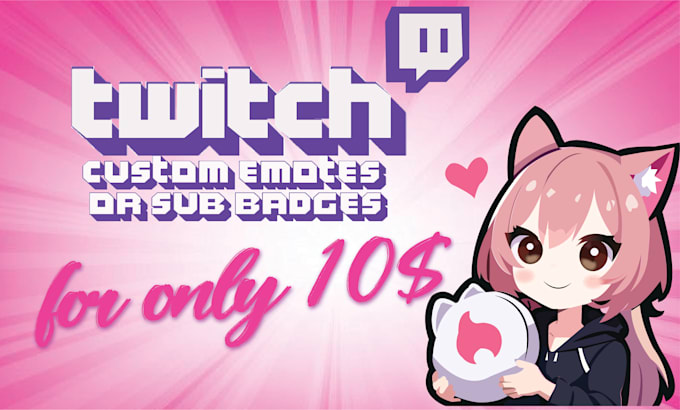 Design amazing twitch emotes, kick emotes and sub badges by Bazil_2004 ...
