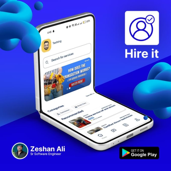 Develop flutter, android, ios application by Pro_nadia | Fiverr Develop flutter, android, ios application by Pro_nadia | Fiverr