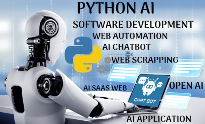 Develop python ai, ai chatbot, chatgpt, ai saas, web scraping, ai ...