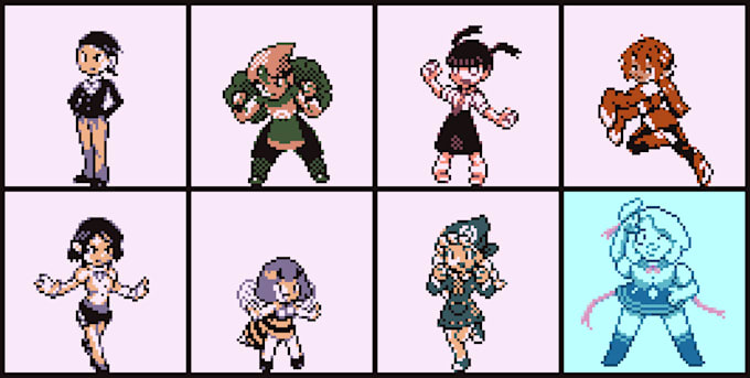 Create a pokemon gameboy trainer sprite for you by Bothemighty | Fiverr