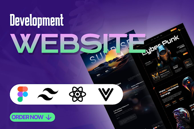 Create professional website or landing page using pure code by Ali_codz | Fiverr