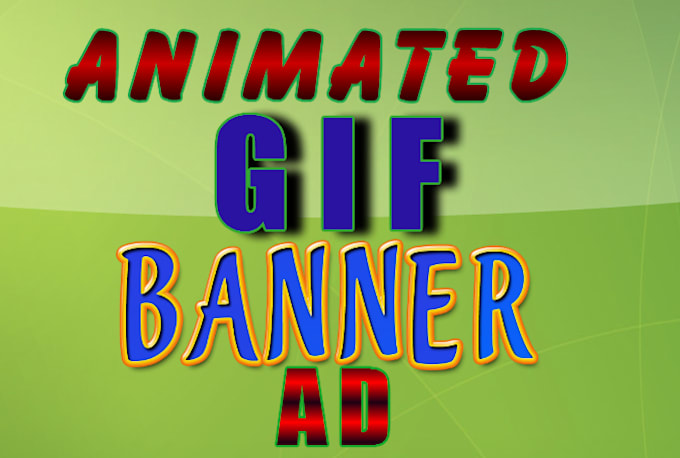 Design an animated gif banner ad in 24 hours by Design_experts | Fiverr