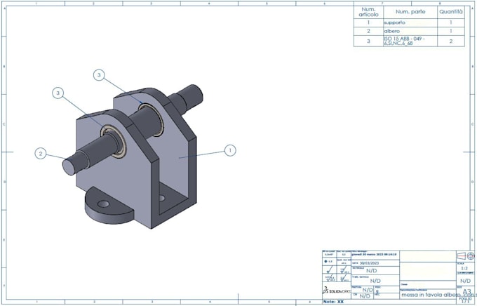 Creazione di modelli 3d e 2d con solidworks e autocad dxf step dwg stp sldprt by Designpietro ...