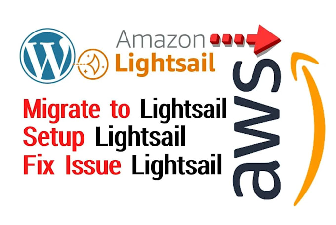 Transfer, migrate your wordpress website to aws ec2 or lightsail by Sam_services | Fiverr