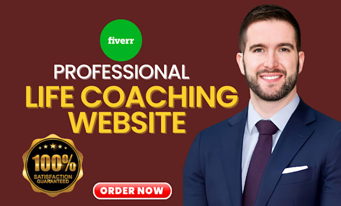 Do life coaching website, life coach website for life coach, consulting website by Wright_clay ...