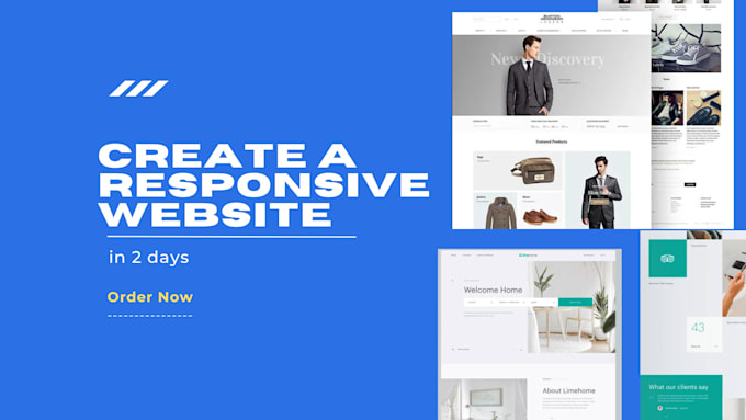 Create a responsive website in html css javascript by Coderboynahid ...