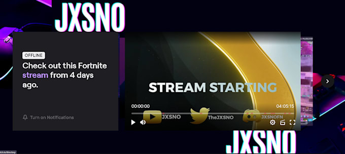 Teach you how too make your own stream overlays by Thejxsno | Fiverr