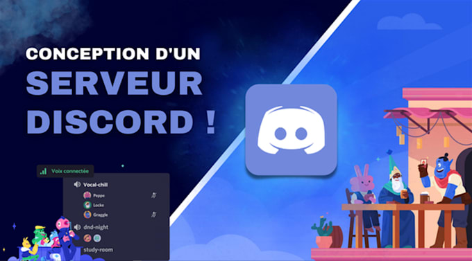 Create a high quality french community discord server by Dorian_th | Fiverr