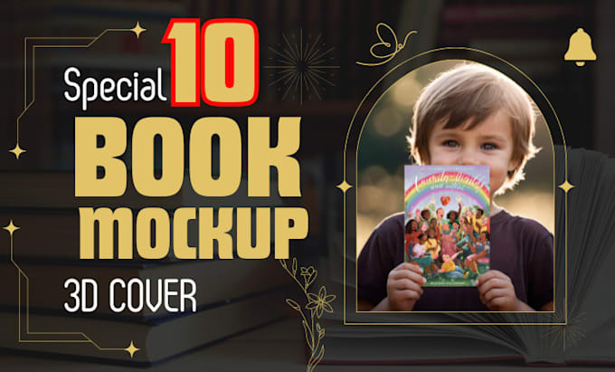 Create a realistic 3d book mockup by Bracom | Fiverr