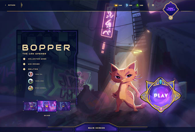 Create custom ui for your game by Neeco_art | Fiverr