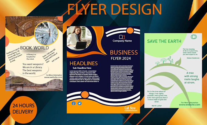 Create astounding pamphlet and cruch flyer design for you by Flourish ...