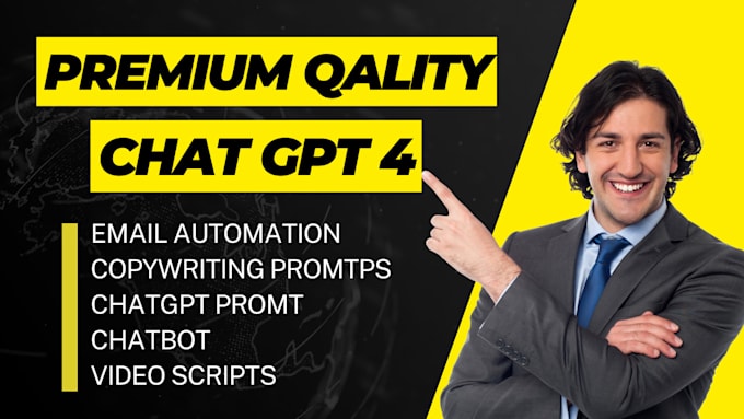 Custom prompts for open ai chat gpt 4 by Fai_razzaq | Fiverr