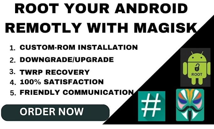 Root your android phone and flash custom roms by Faruqopeyemiy | Fiverr