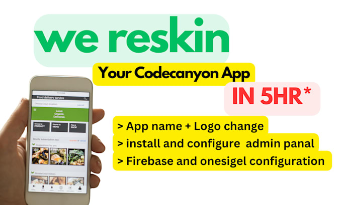 Reskin And Setup Codecanyon Flutter App In 5hr By Wereskin Fiverr